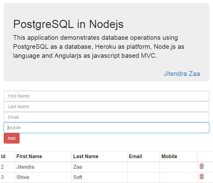How To Use Postgresql In Nodejs Jitendra Zaa