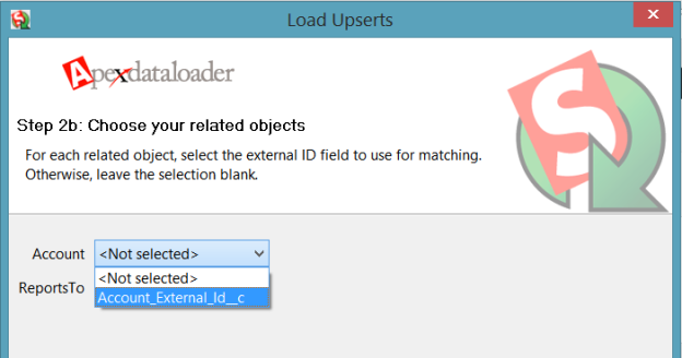 Can't upsert data with external ID's using Data Loader - Salesforce Stack Exchange