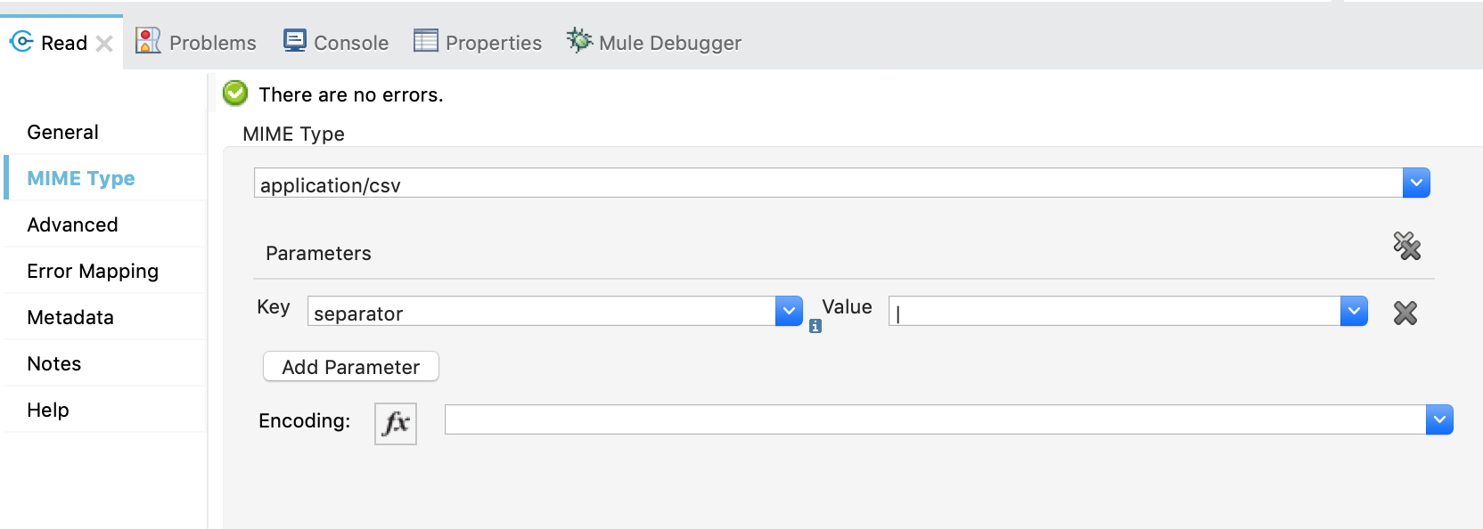 Defining pipe delimited separator in Mulesoft 3 & 4 – Jitendra Zaa's Blog