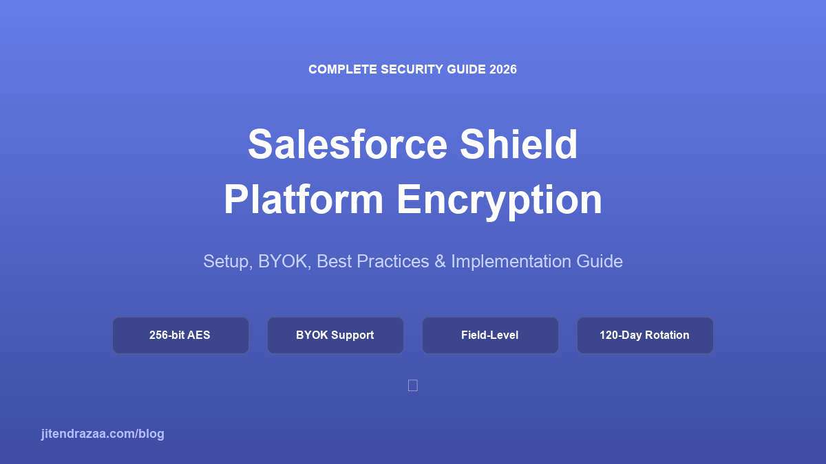 Salesforce Shield Platform Encryption: Complete Guide 2026 | Setup ...